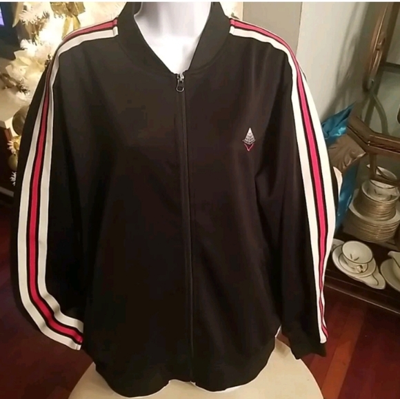 Black Pyramid | Jackets & Coats | Mens Black Pyramid Striped Track ...